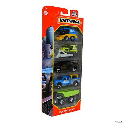 Matchbox 5 Pack, MBX Road Crew II