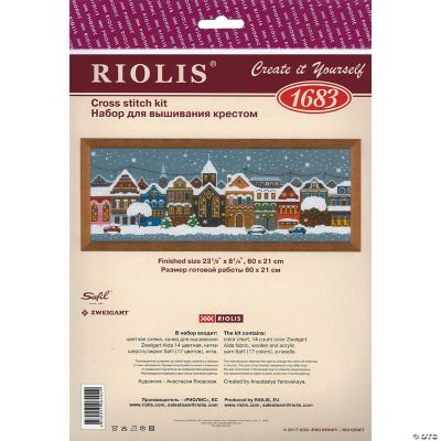 Riolis Cross Stitch Kit Christmas City