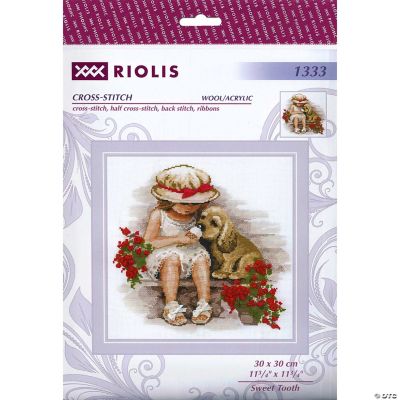 Riolis Cross Stitch Kit Sweet Tooth | Oriental Trading