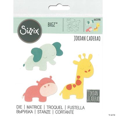 Sizzix Die Jordan Caderao Bigz Jungle Animals