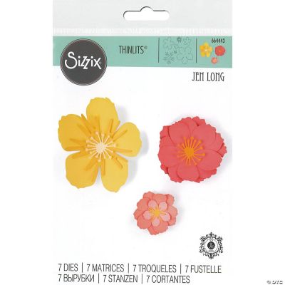 Sizzix Die Thinlits Floral Blossom | Oriental Trading