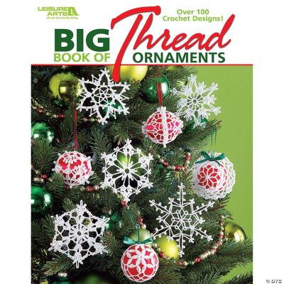 Big Crochet Book Of Thread Ornaments Crochet Book | Oriental Trading