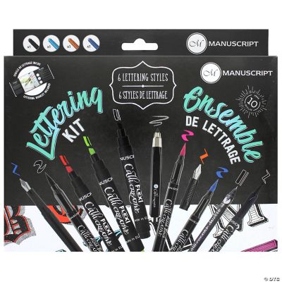 Manuscript Callicreative Lettering Set | Oriental Trading