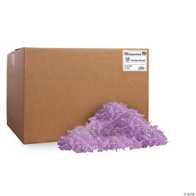 PA Essentials Crinkle Shred Box 10lb Lavender