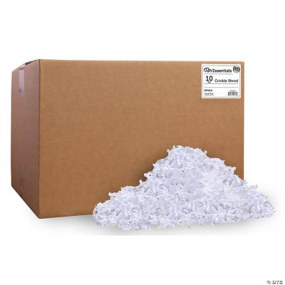 PA Essentials Crinkle Shred Box 10lb White | Oriental Trading
