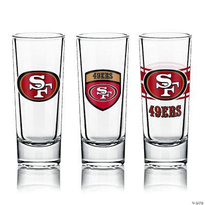 NFL Shot Glasses 6 Pack Set - San Francisco 49ers