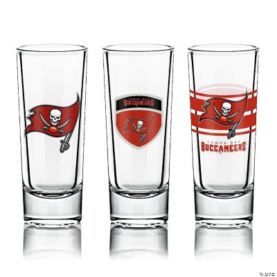NFL Shot Glasses 6 Pack Set - Tampa Bay Buccaneers