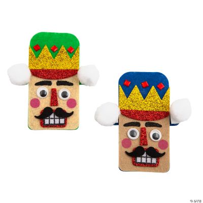 Felt Nutcracker Magnet Craft Kit - Makes 12