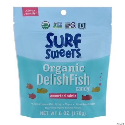 Surf Sweets, Candy Delishfish Mini 6 oz, Pack of 8
