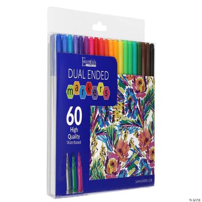 EBL Double Ended Marker Set 60pc