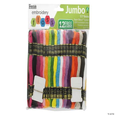 EBL Embroidery Floss Pack 117pc Jumbo