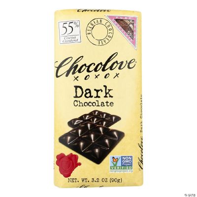 Chocolove Xoxox Premium Chocolate Bar Dark Chocolate Pure 3.2 oz Bars ...
