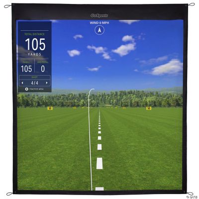Gosports 10' golf simulator impact screen | Oriental Trading