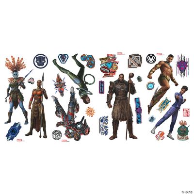 Wakanda forever peel & stick wall decals | Oriental Trading