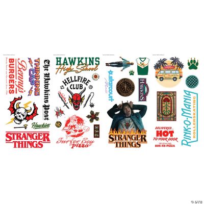 Stranger things season 4 icons peel & stick wall decals | Oriental Trading