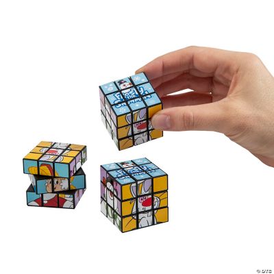 Mini Frosty the Snowman™ Puzzle Cubes - 12 Pc.