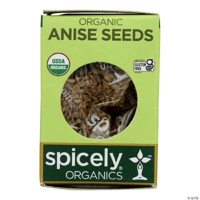 Spicely Organics Organic Anise Whole .3 oz Pack of 6