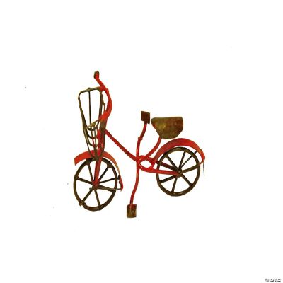 Garden Miniature Bicycle Red | Oriental Trading