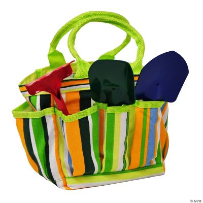 JustForKids Kids Garden Tools Set with Tote | Oriental Trading