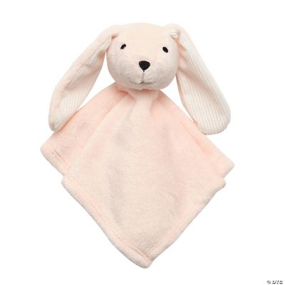 Lambs & Ivy Pink Bunny Soft Baby/Child/Toddler Plush Lovey Security ...