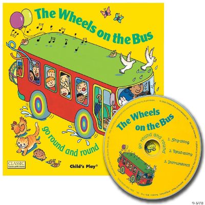 Kids Play - Wheels on the Bus 8x8 w/cd - 1pc | Oriental Trading