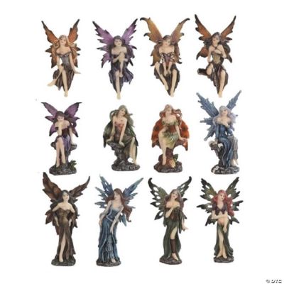 FC Design 12-PC Mini Fairy with Multi Poses 5"H Miniature Fairy Fantasy ...