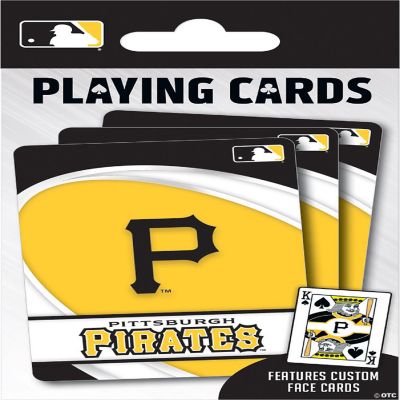 Officially Licensed MLB Pittsburgh Pirates Playing Cards - 54 Card Deck ...