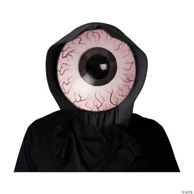 White Optic Nerve Light-Up Adult Costume Mask | Oriental Trading