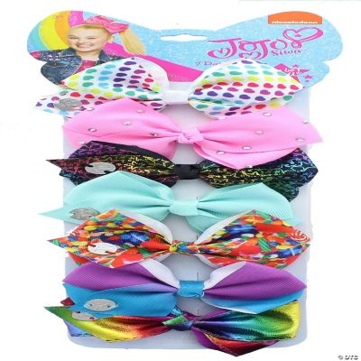 JoJo Siwa Days of the Week 7 Piece Bow Set Style A | Oriental Trading