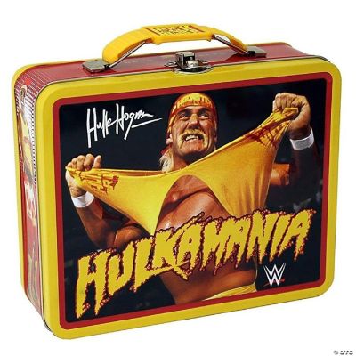 WWE Hulk Hogan Tin Lunch Box | Oriental Trading