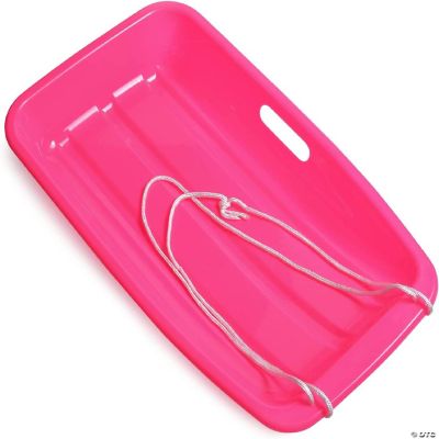 AGPTEK 25.6 Inch Snow Sled Pink