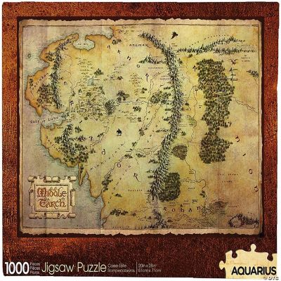 The Hobbit Map 1000 Piece Jigsaw Puzzle | Oriental Trading