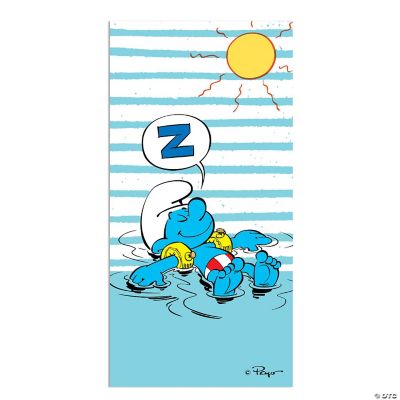 Smurfs - Body Surfing Flat BT Towel