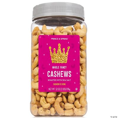 Prince & Spring Whole Fancy Roasted Cashews 32 oz