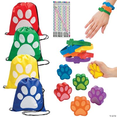 Bulk Paw Print Handout Kit for 48 | Oriental Trading