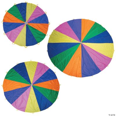 Playground Parachutes in 3 Sizes Kit | Oriental Trading