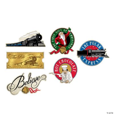 The Polar Express™ Christmas Cutouts – 6 Pc.