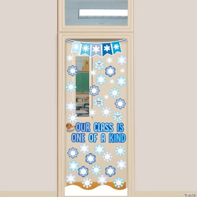Our Class is One of a Kind Snowflake Door Decorating Kit - 59 Pc ...