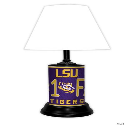 NCAA Desk Lamp LSU Tigers | Oriental Trading