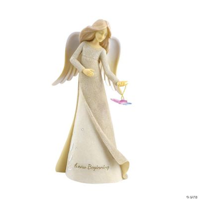 Enesco Foundations Expressions Beginning Angel with Butterfly Figurine ...