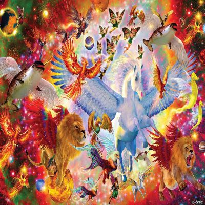 Mythical Menagerie Fantasy 1000 Piece Jigsaw Puzzle | Oriental Trading
