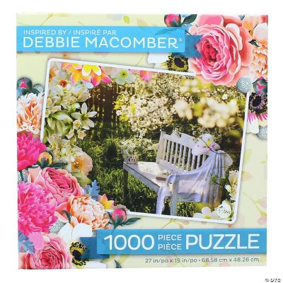 Debbie Macomber 1000 Piece Jigsaw Puzzle Garden Retreat | Oriental Trading