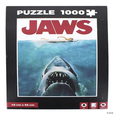 Jaws Movie Poster 1000 Piece Jigsaw Puzzle | Oriental Trading