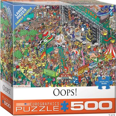 Oops! by Martin Berry 500 Piece Jigsaw Puzzle | Oriental Trading