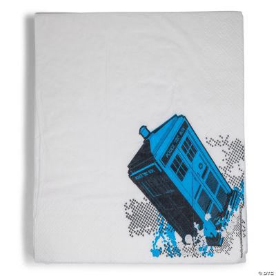 Doctor Who TARDIS Anthony Dry Napkin Set | Oriental Trading