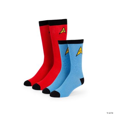 Star Trek: The Original Series Spock Mens & Uhura Womens Sock Set 2 ...