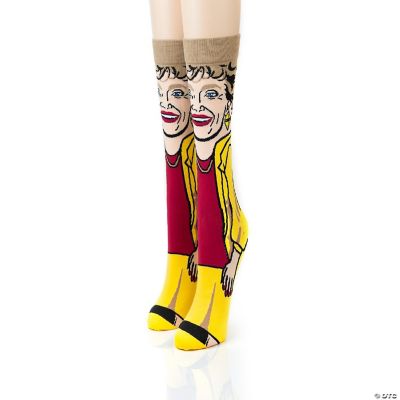 The Golden Girls Blanche Funny Graphic Socks Single Pair Of Adult Crew ...