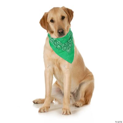 Balec 5-Pack Paisley Cotton Dog Scarf Triangle Bibs - XL & Washable ...