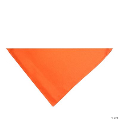 Pack of 9 Triangle Cotton Bandanas - Solid Colors and cotton - 30 in x ...