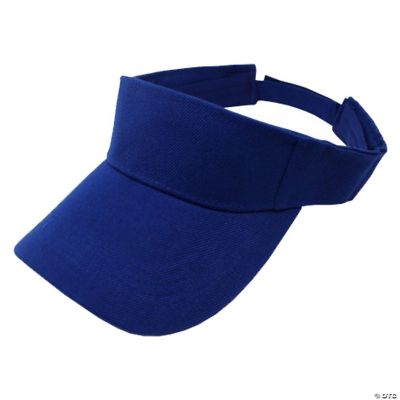 Pack of 5 Sun Visor Adjustable Cap Hat Athletic Wear (Blue) | Oriental ...